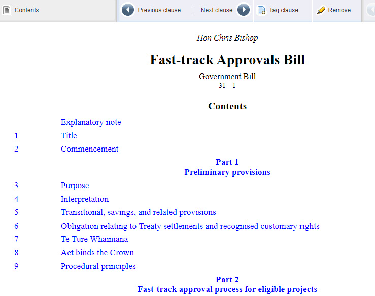 Press release: Fast Track Bill a blatant act of vandalism for corporate ...